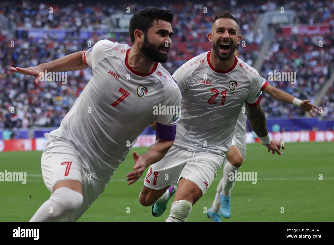 Al Khor, Qatar. 23rd Jan, 2024. AL KHOR, QATAR - JANUARY 23: Omar ...
