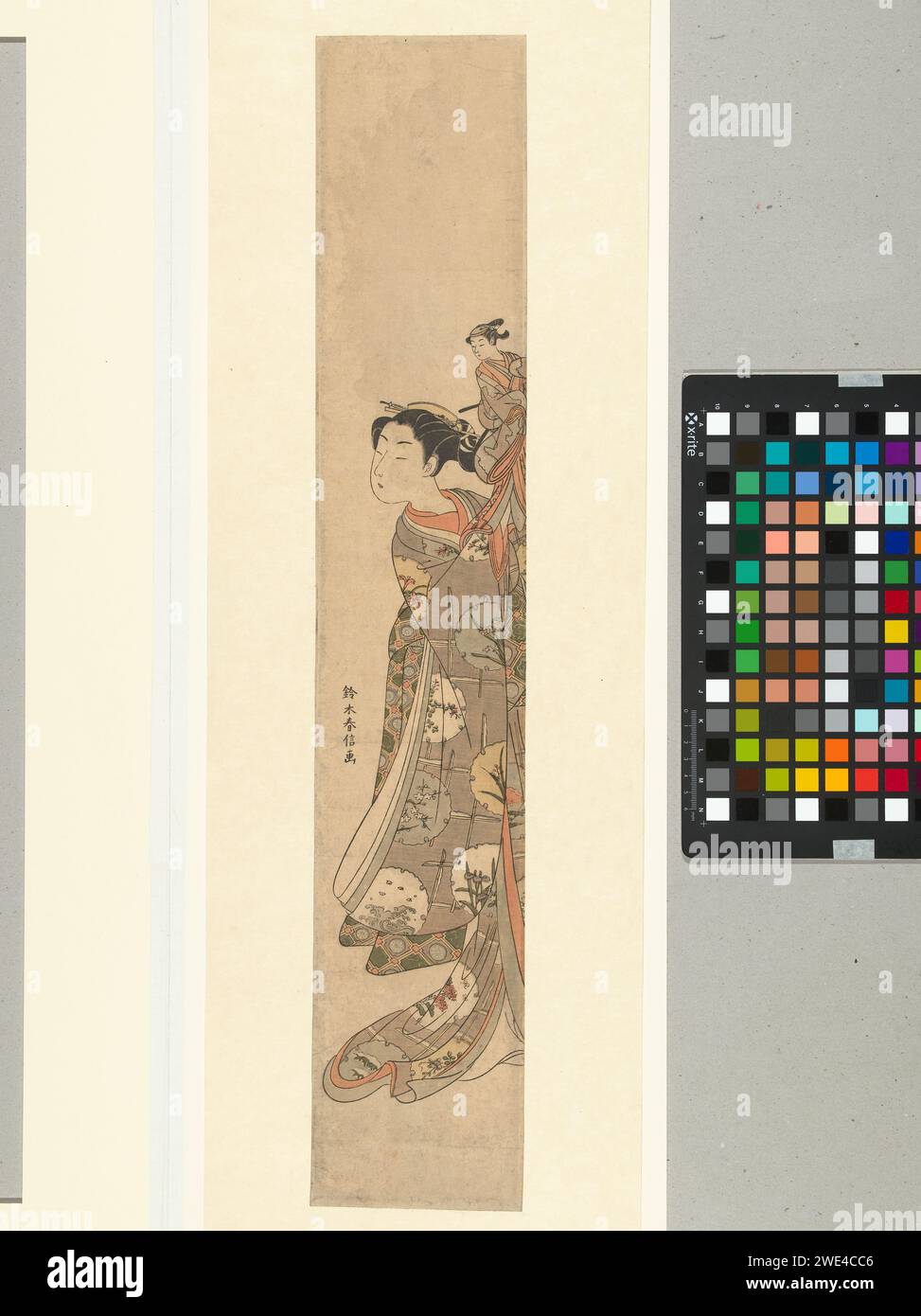 Girl, a hand puppet of an actor in women's role, Suzuki Harunobu, 1765 ...