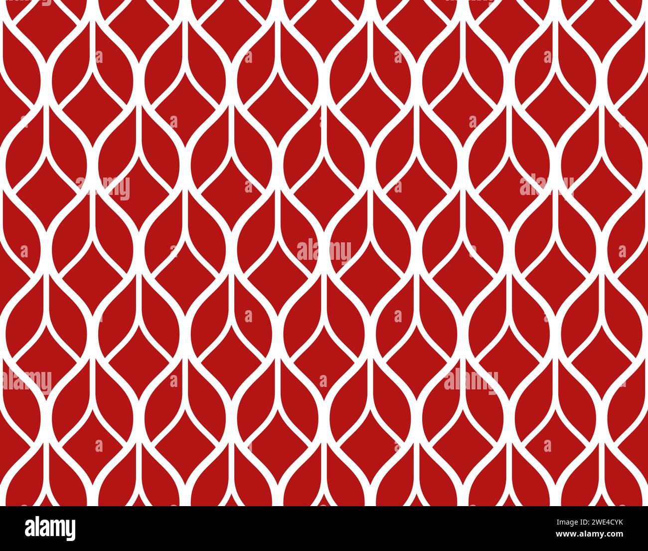 Abstract geometric pattern with lines. A seamless vector background. Graphic red and white ...