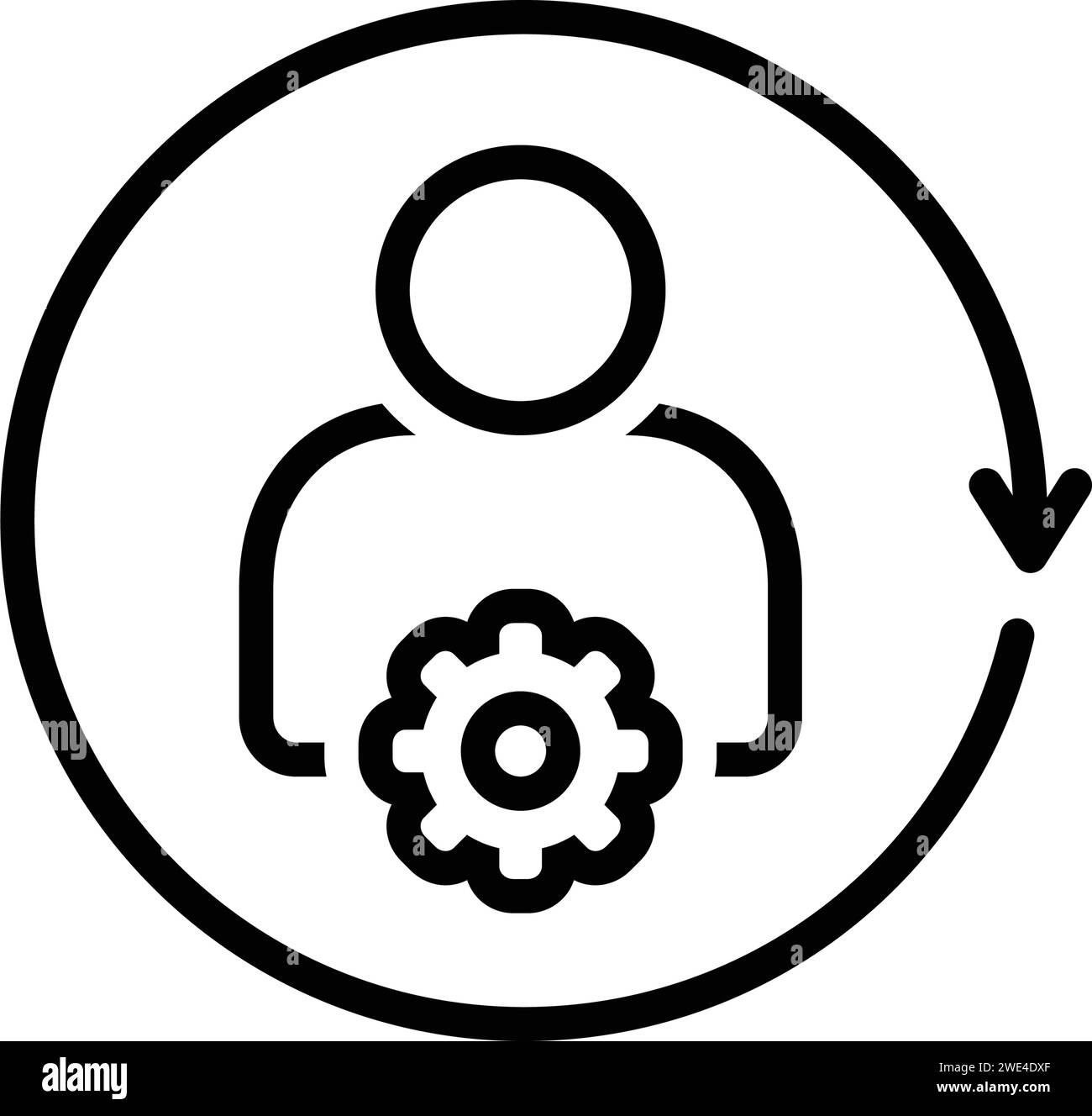 Setting flow interface hi-res stock photography and images - Alamy