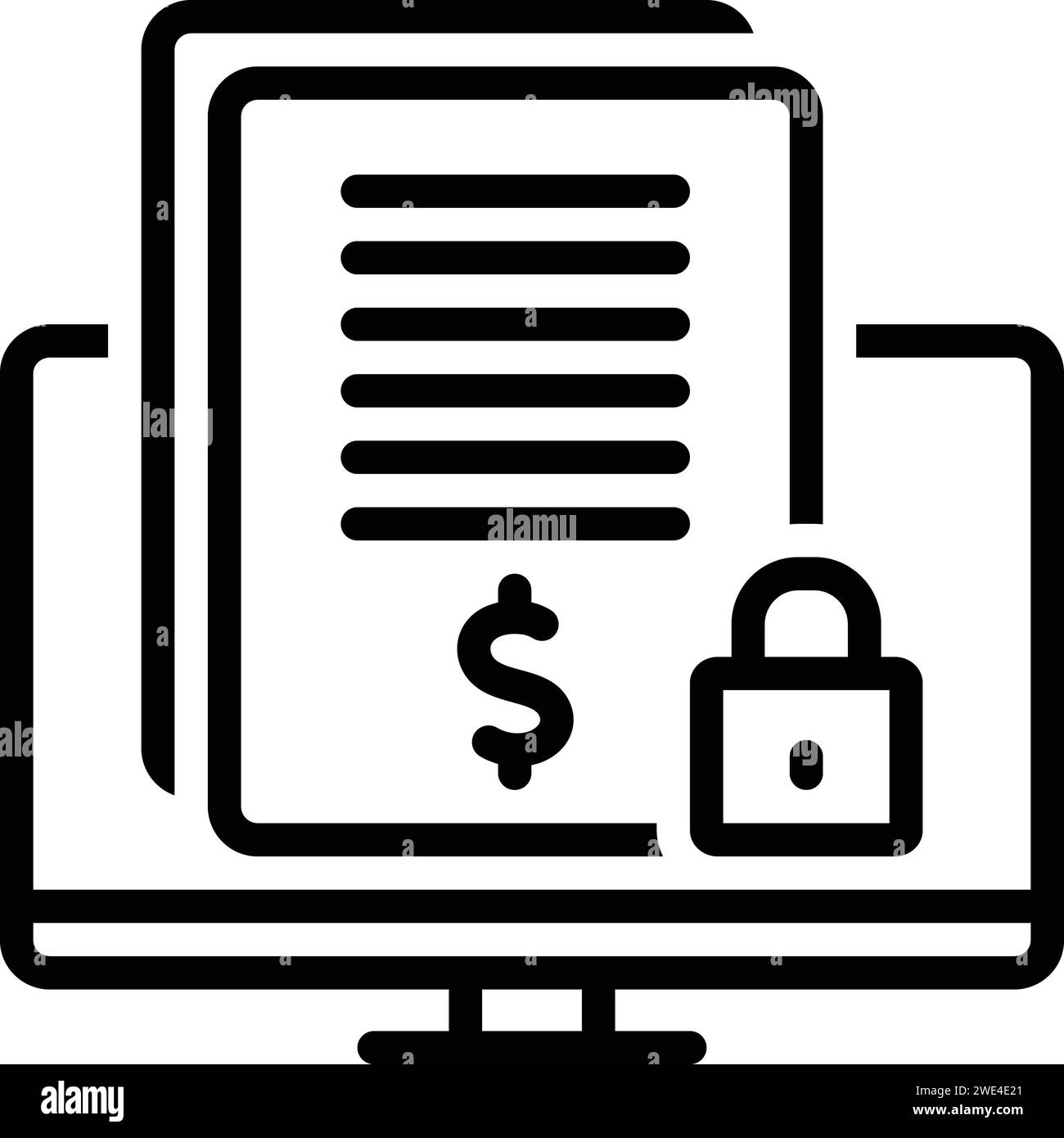 His accounts Stock Vector Images - Alamy