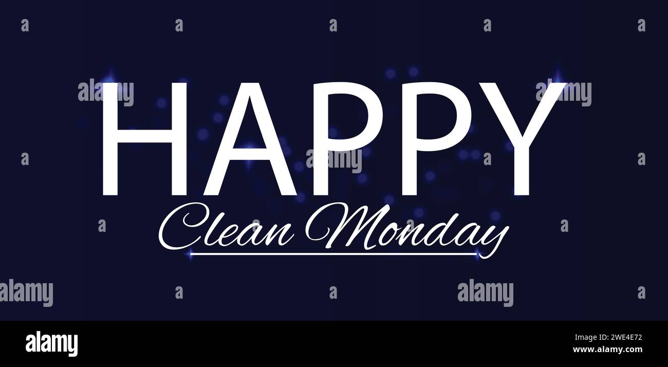 Happy monday text Stock Vector Images - Alamy