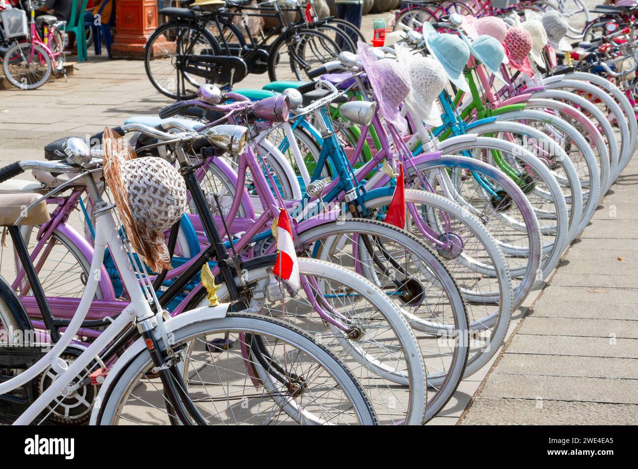 Fatahillah Square in Kota Tua, the old town of Jakarta and center of ...