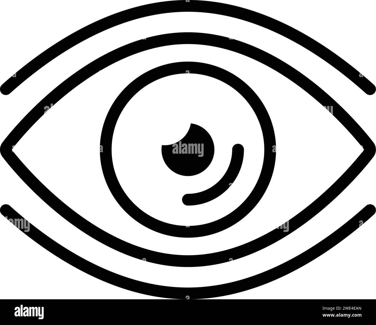 Icon for eye,vision Stock Vector Image & Art - Alamy
