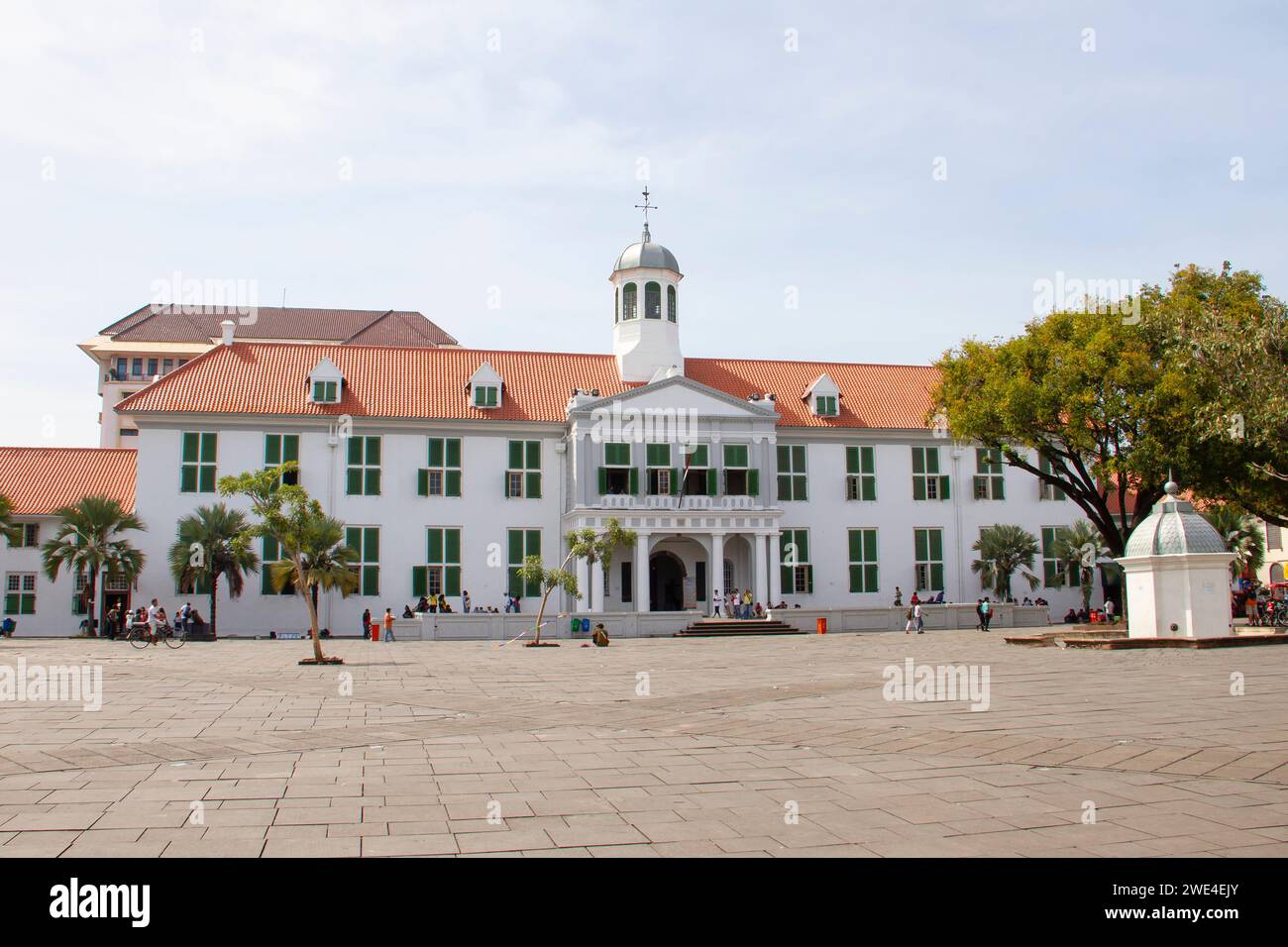 Fatahillah Square in Kota Tua, the old town of Jakarta and center of ...