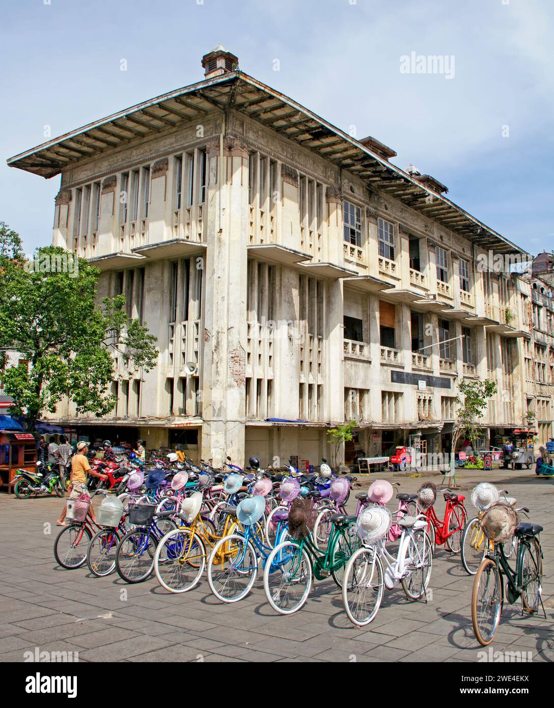 Fatahillah Square in Kota Tua, the old town of Jakarta and center of ...