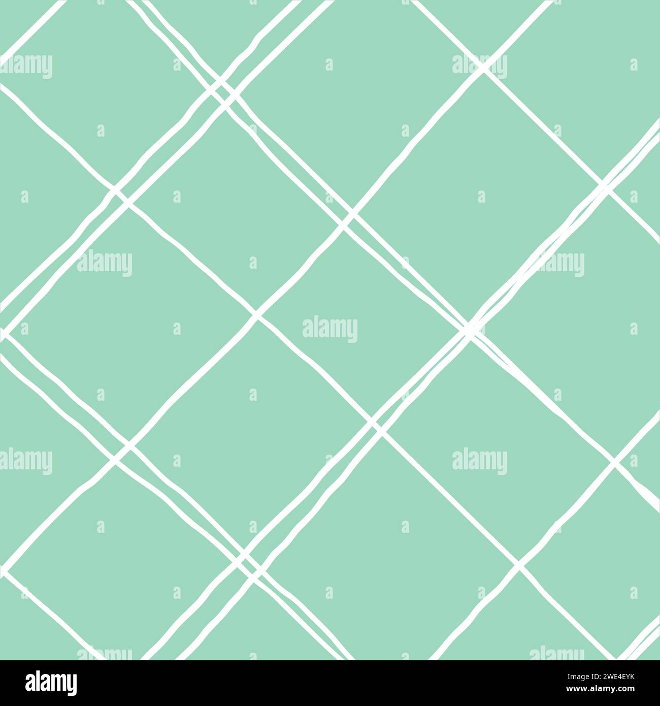 green, white background with zig zag texture effect, weave plaid style ...