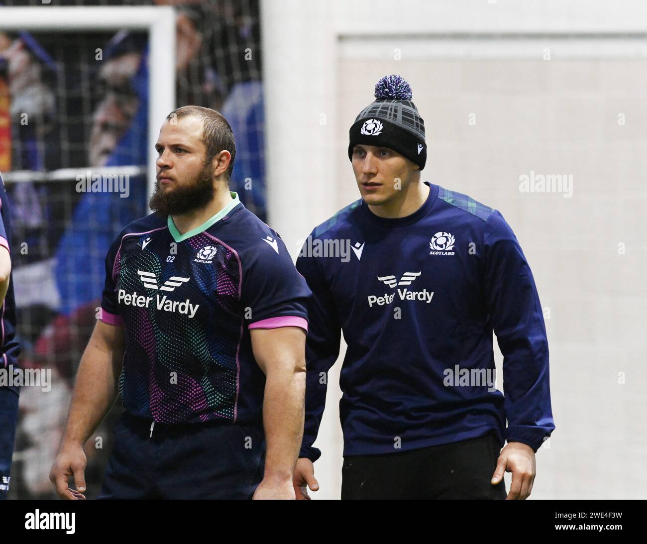 Oriam Sports Centre Edinburgh.Scotland, UK. 23rd Jan, 2024. Scotland ...