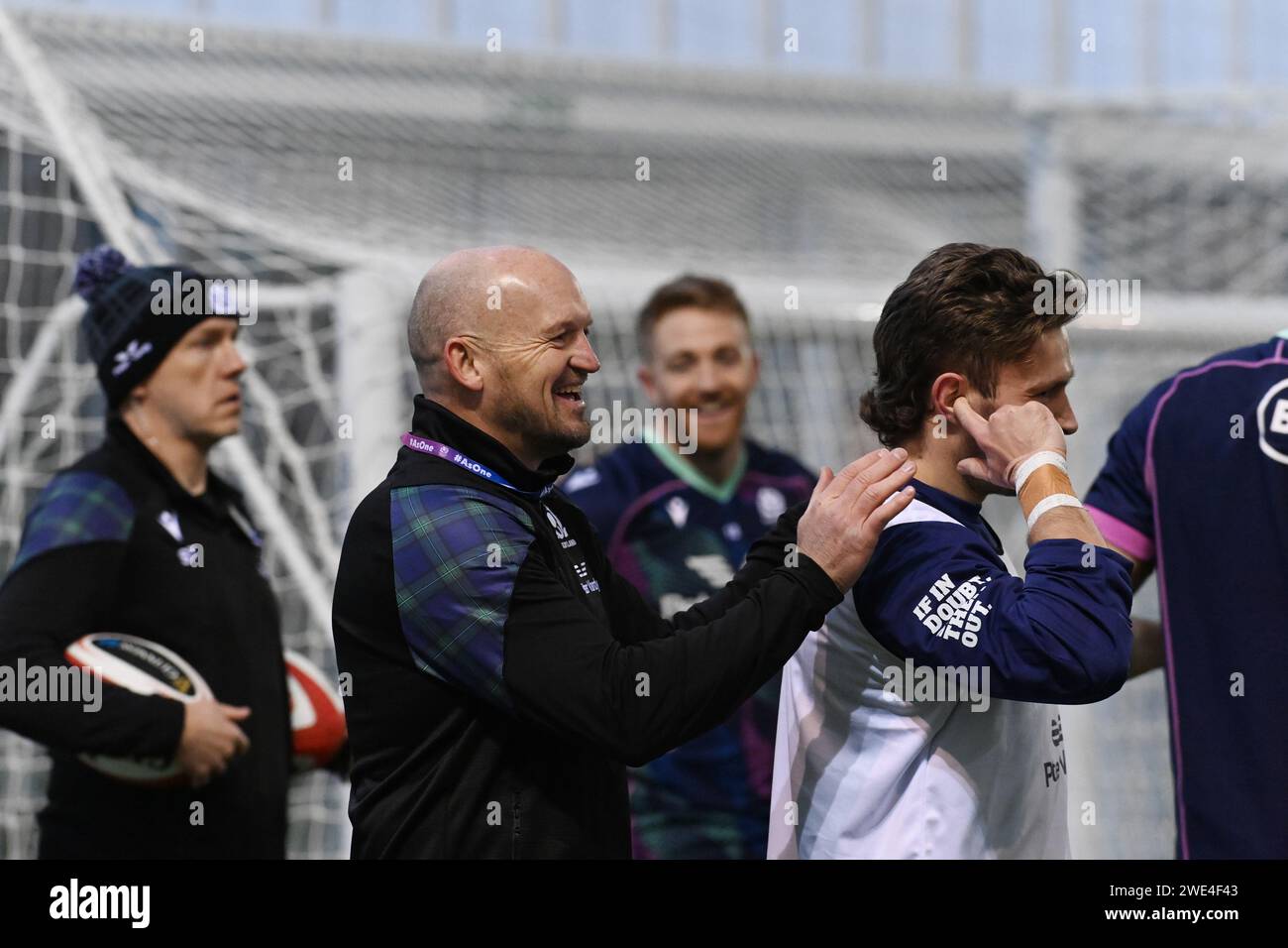 Oriam Sports Centre Edinburgh.Scotland, UK. 23rd Jan, 2024. Scotland ...