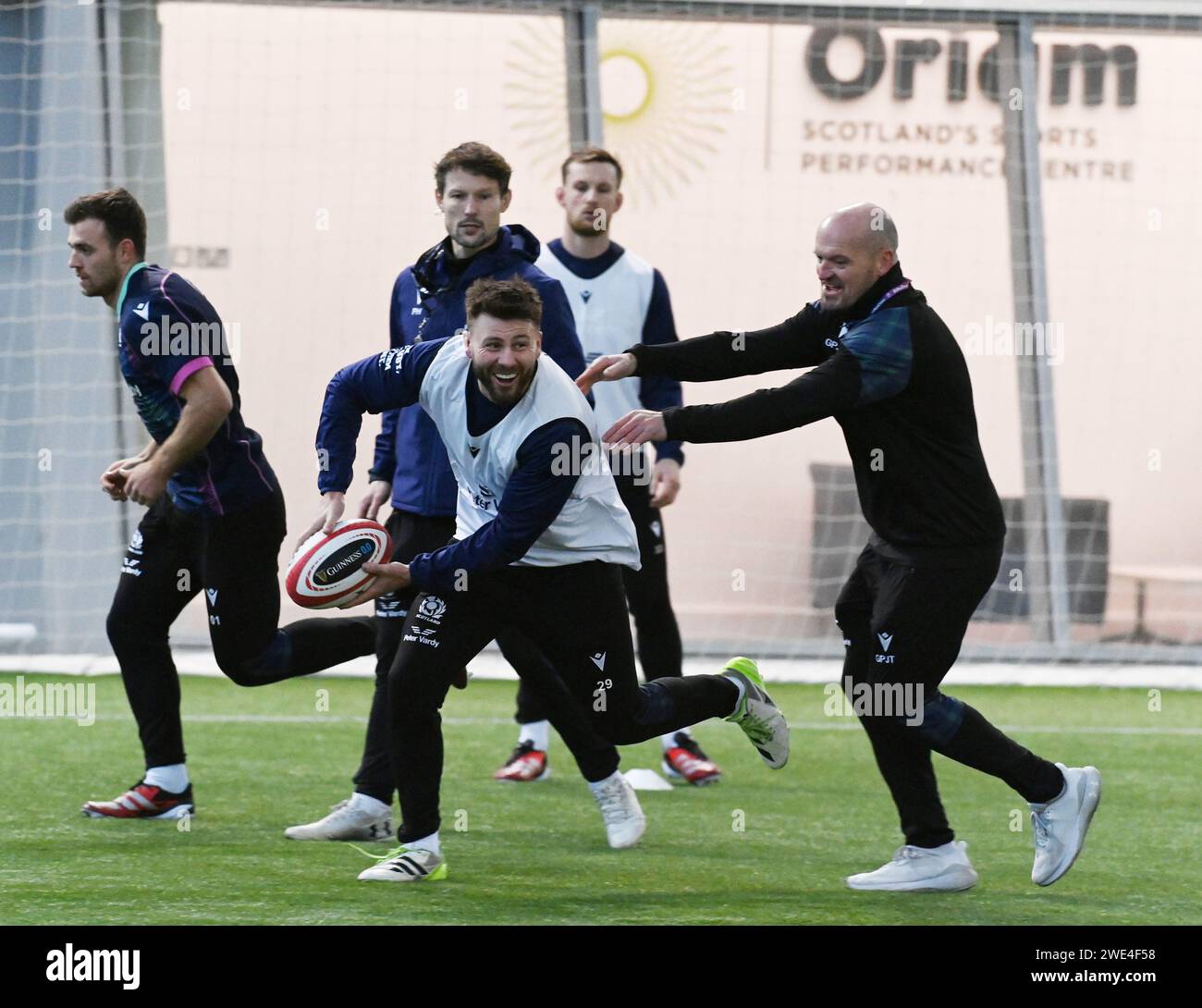 Oriam Sports Centre Edinburgh.Scotland, UK. 23rd Jan, 2024. Scotland ...