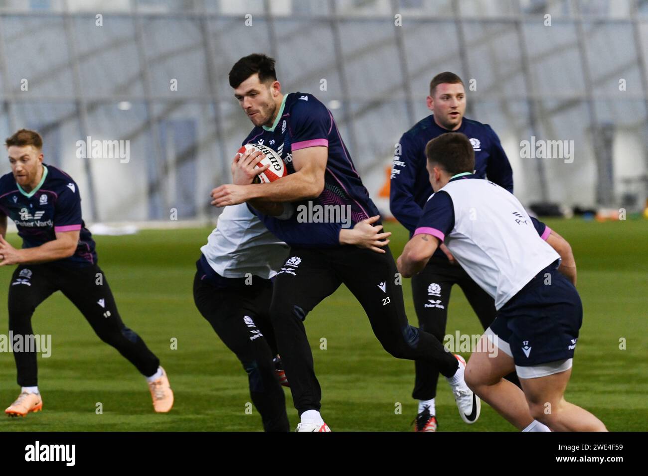 Oriam Sports Centre Edinburgh.Scotland, UK. 23rd Jan, 2024. Scotland ...
