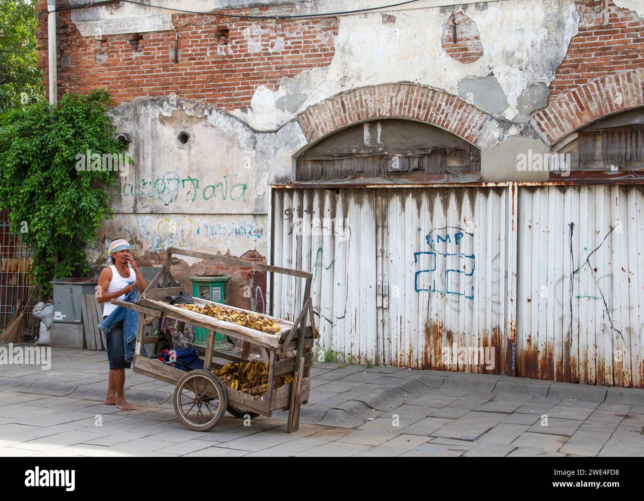Fatahillah Square in Kota Tua, the old town of Jakarta and center of ...