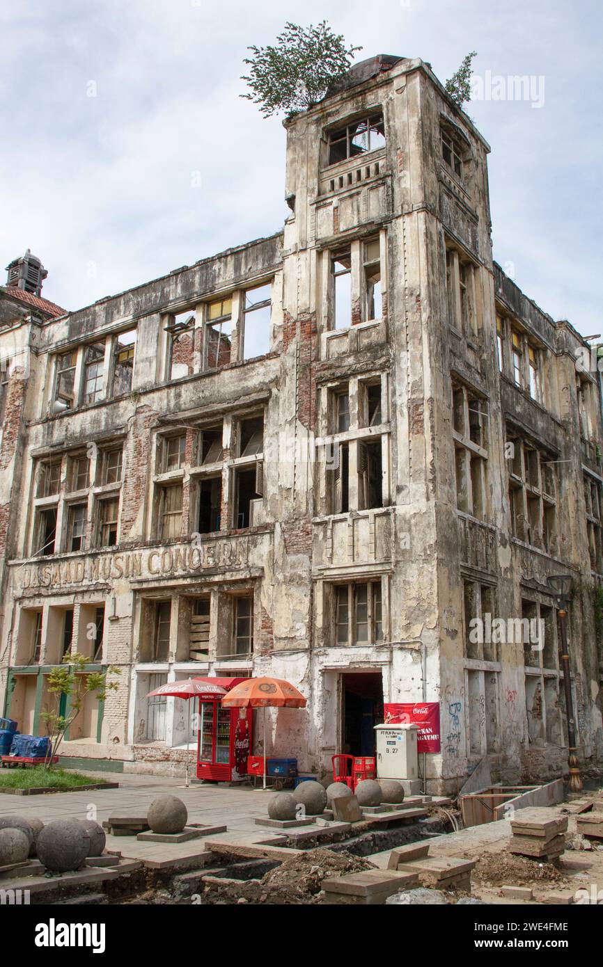 Fatahillah Square in Kota Tua, the old town of Jakarta and center of ...