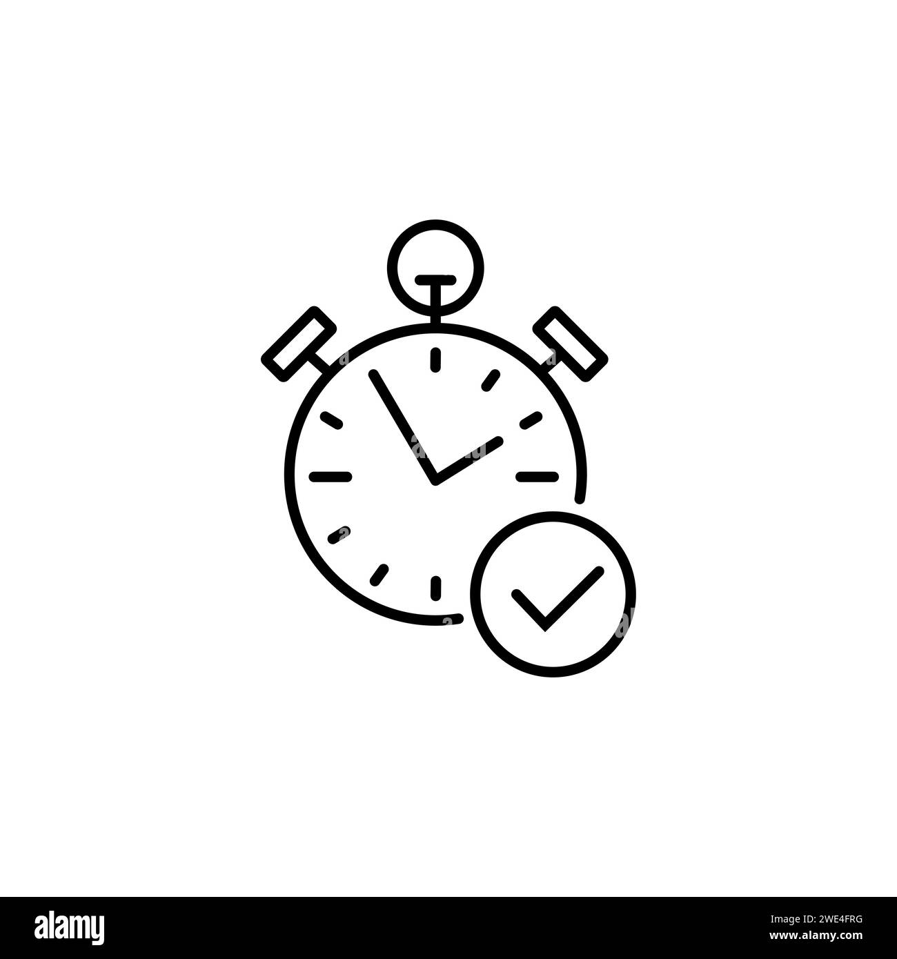 Timer stopwatch vector vectors hi-res stock photography and images - Alamy