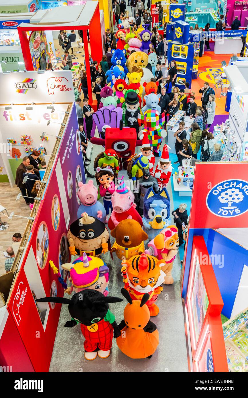 London, UK. 23rd Jan, 2024. The Character Parade (includes a diverse ...