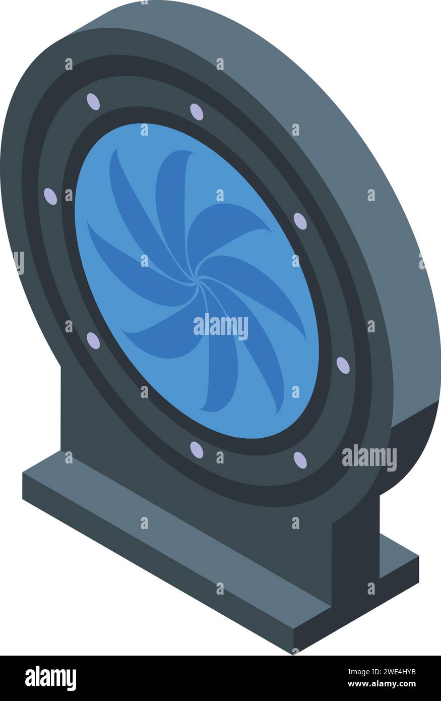 Metaverse future portal icon isometric vector. Simulation game. Vr ...