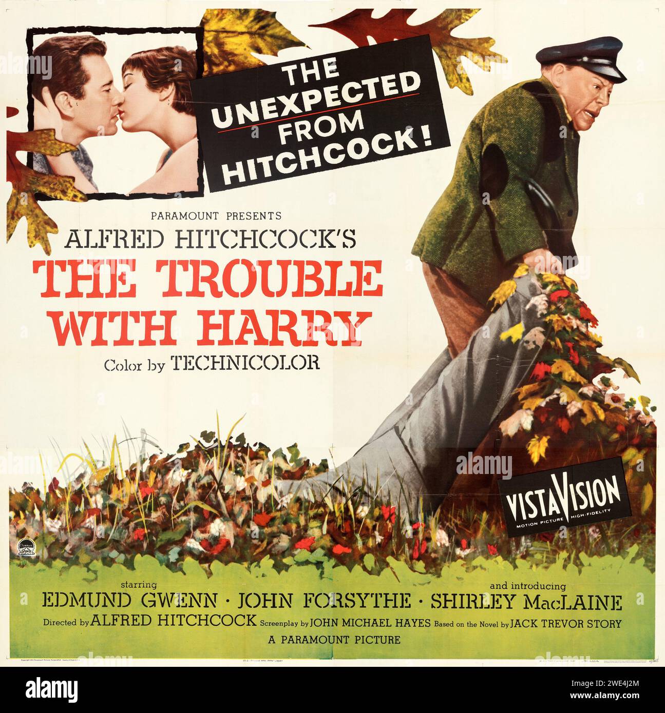 Alfred Hitchcock film - The Trouble with Harry (Paramount, 1955 ...
