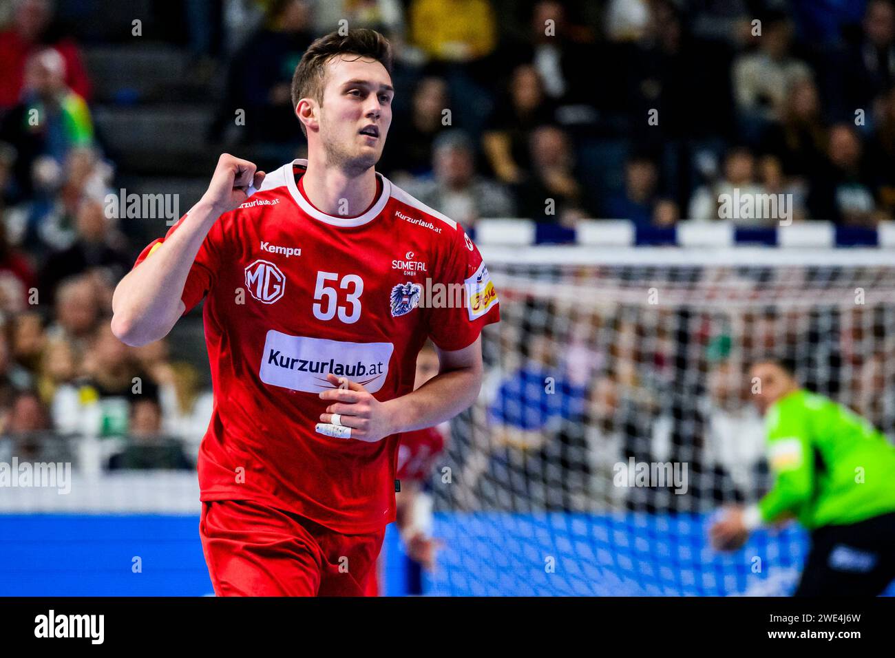 Cologne, Germany. 22nd Jan, 2024. Handball: European Championship ...