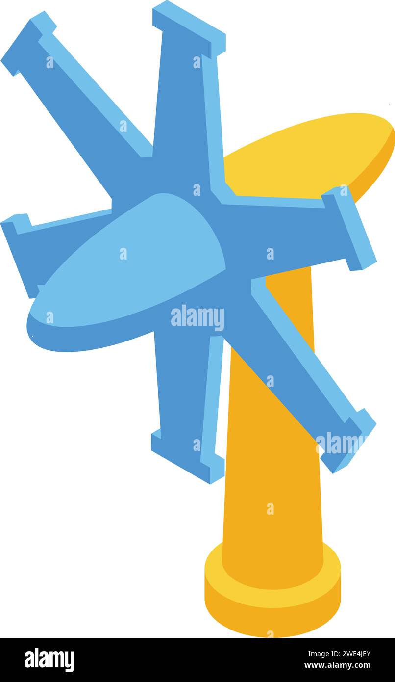 Vent tidal energy icon isometric vector. Ecology electric. Eco water ... Vent tidal energy icon isometric vector. Ecology electric. Eco water ...