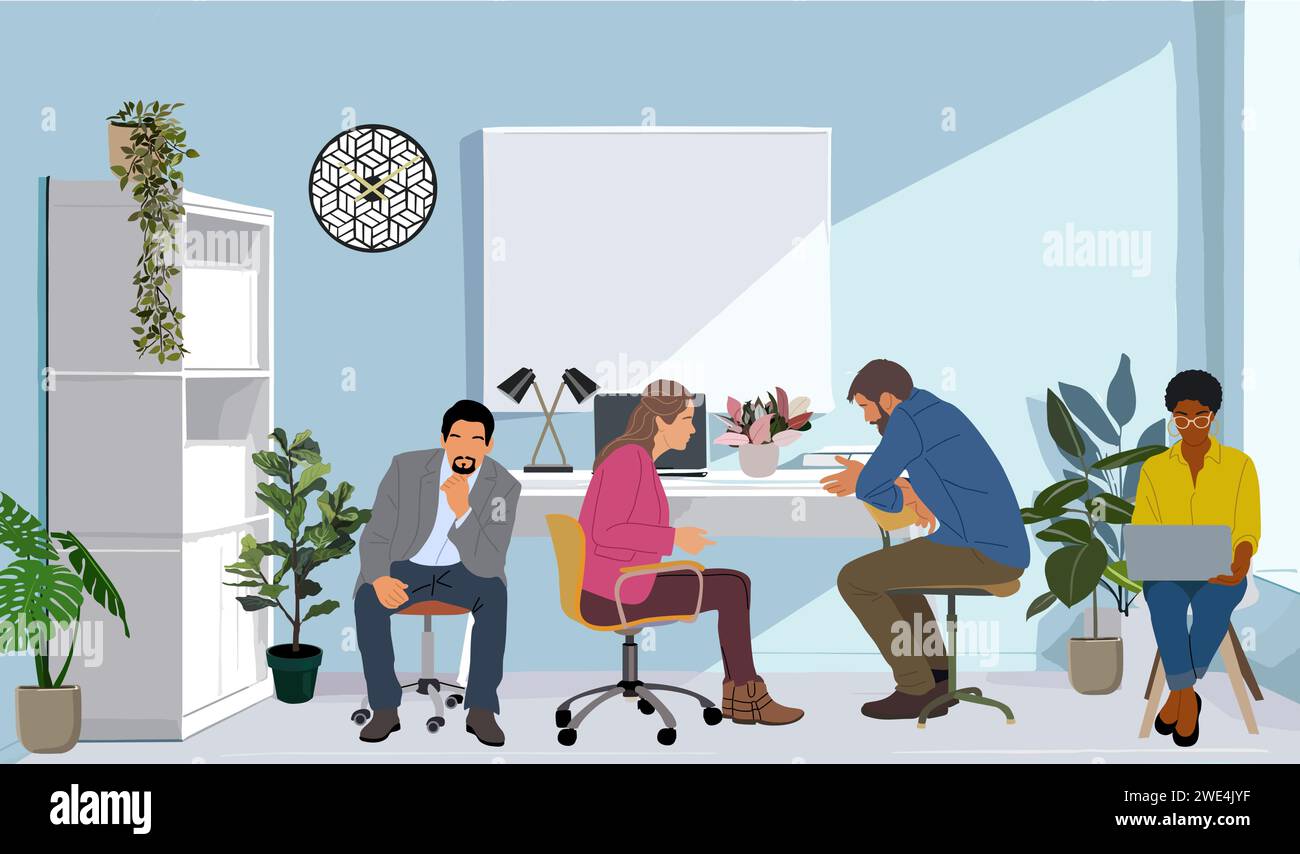 Cartoon group multicultural multiethnic Stock Vector Images - Alamy