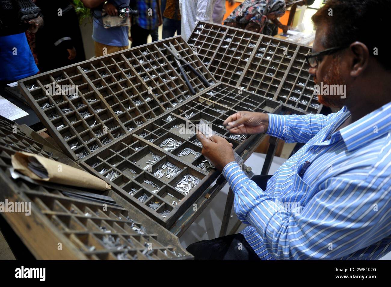 metal type alphabet Stock Photo - Alamy