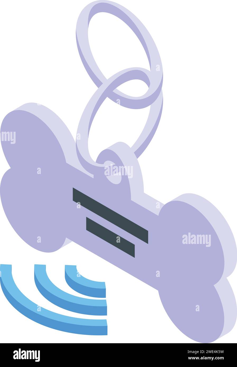 Microchip pet icon isometric vector. Animal medical. Scanner health Stock Vector Image & Art - Alamy