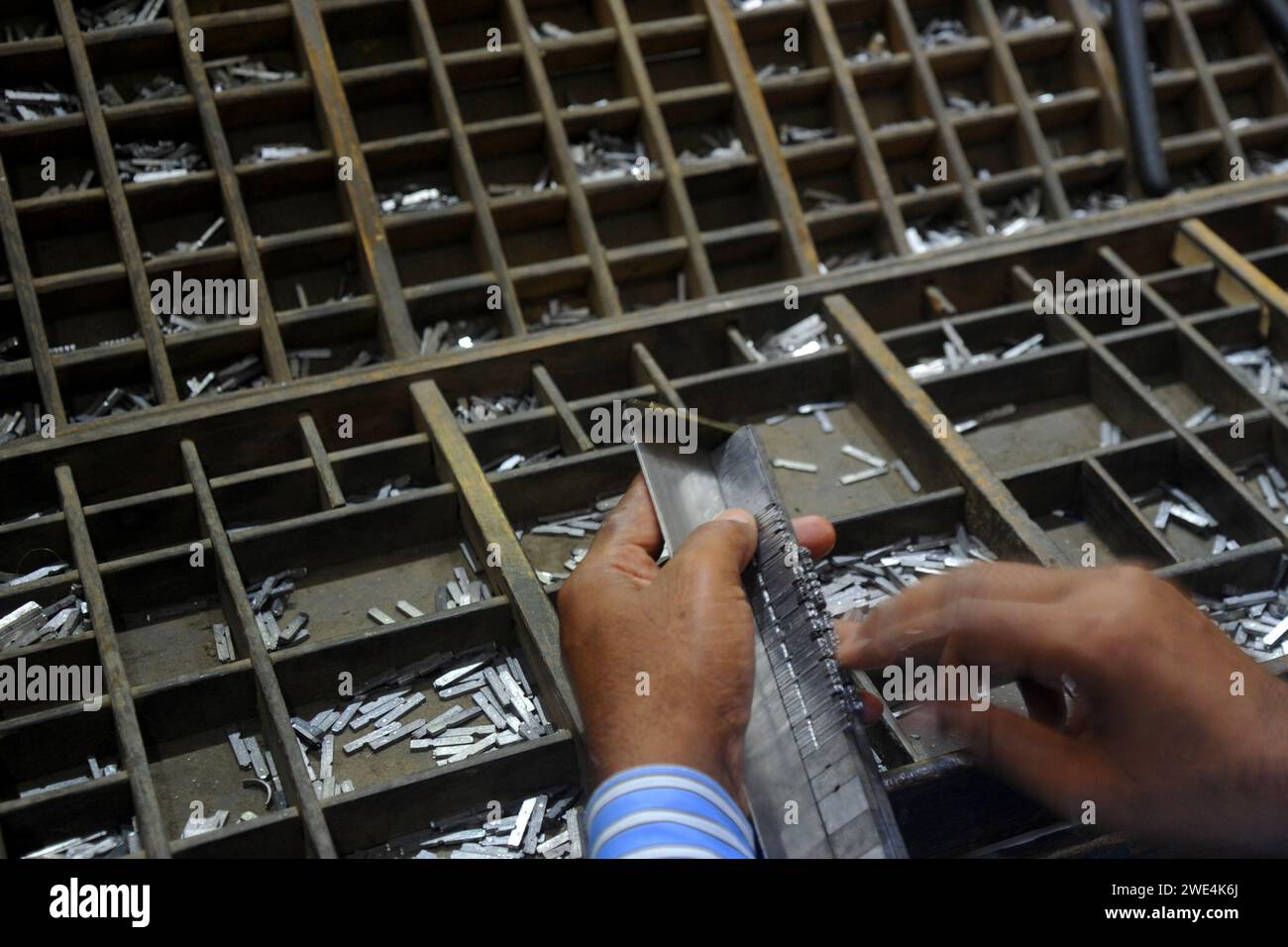 metal type alphabet Stock Photo - Alamy