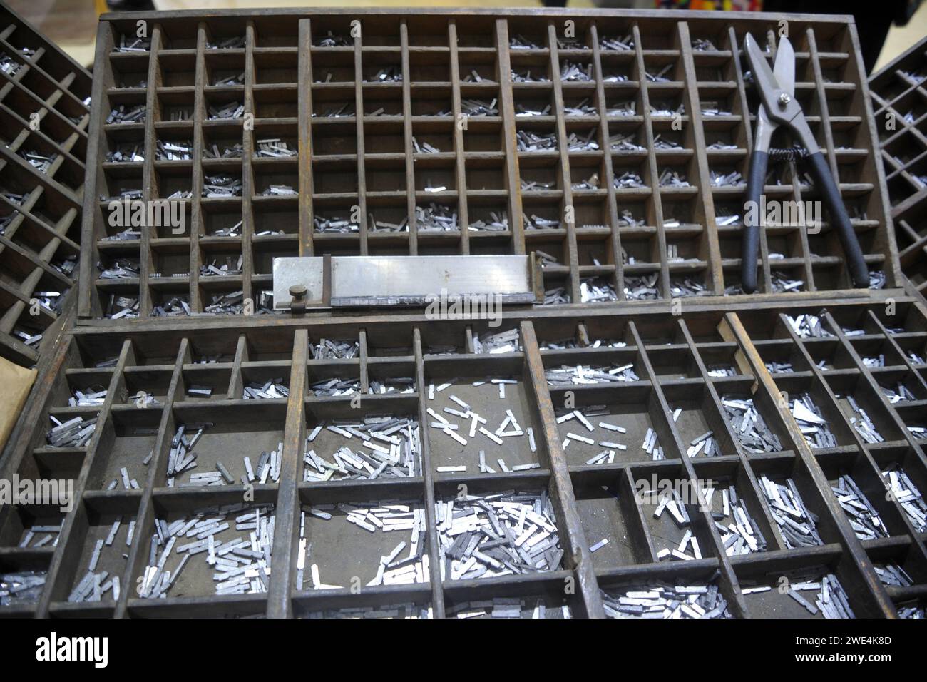 metal type alphabet Stock Photo - Alamy