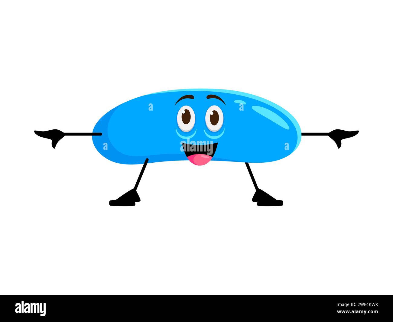 Cartoon math minus symbol character. Isolated vector mathematics sign ...