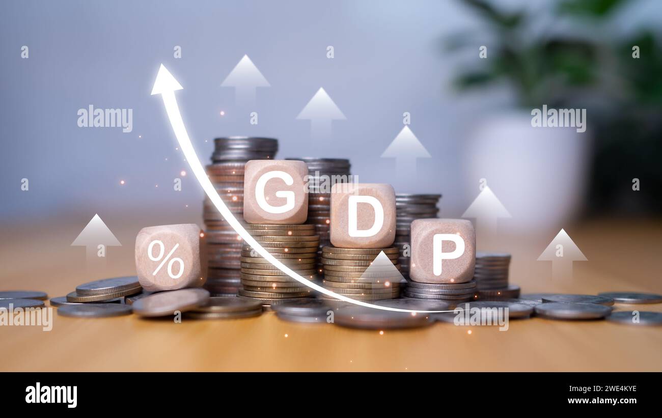 Gross national product chart hi-res stock photography and images - Alamy