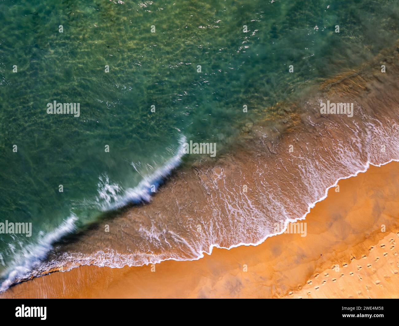 Amazing Top view dark sea beach landscape background,Summer sea waves ...