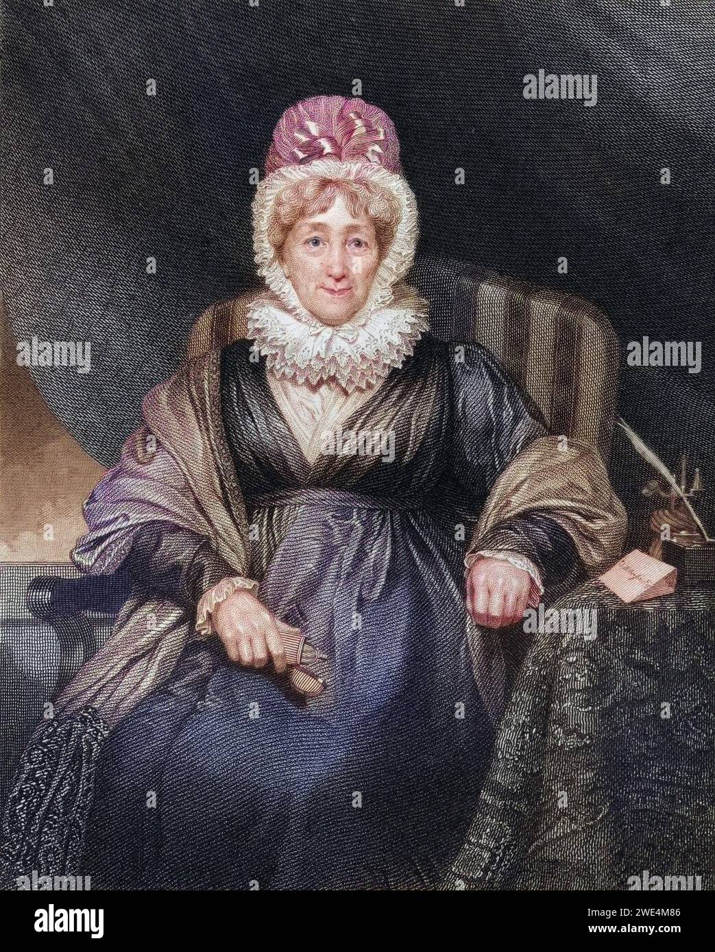 Hannah More 1745 to 1833 englischer religious Schriftsteller und ...