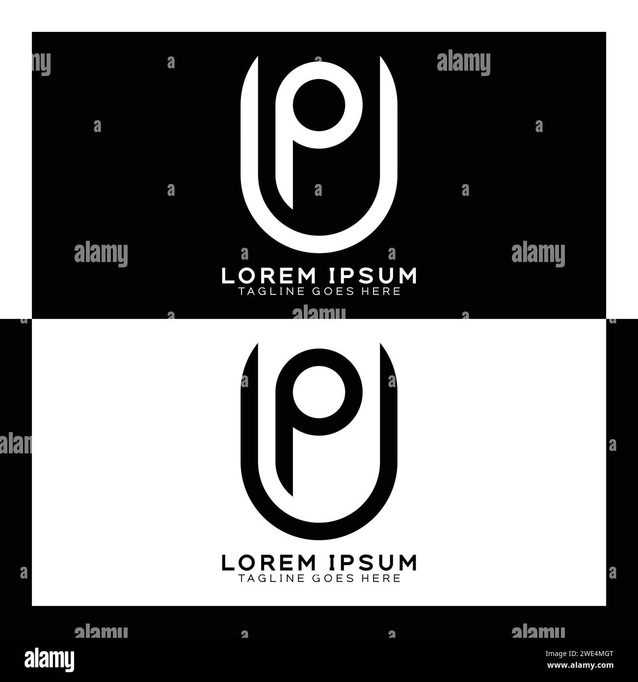 U p logo hi-res stock photography and images - Alamy