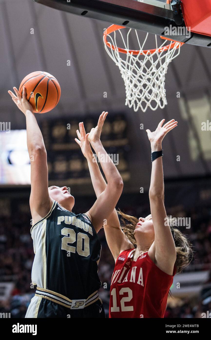 West Lafayette, Indiana, USA. 21st Jan, 2024. Purdue Boilermakers ...
