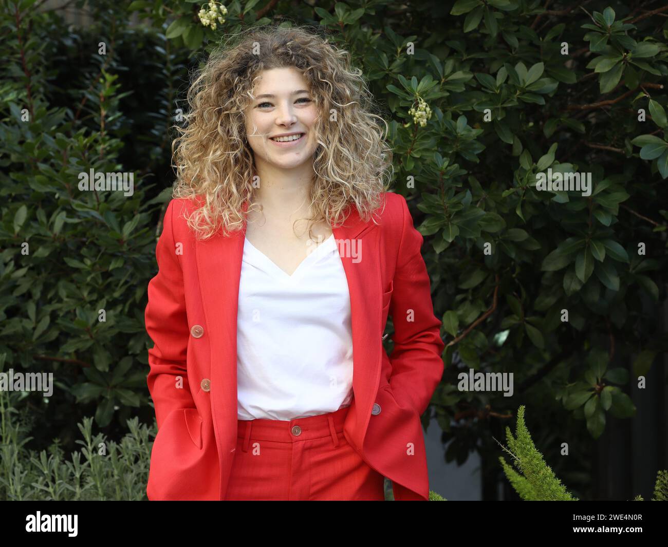 Rome, Italy. 23rd Jan, 2024. Rome, Rai Mazzini headquarters, photocall ...