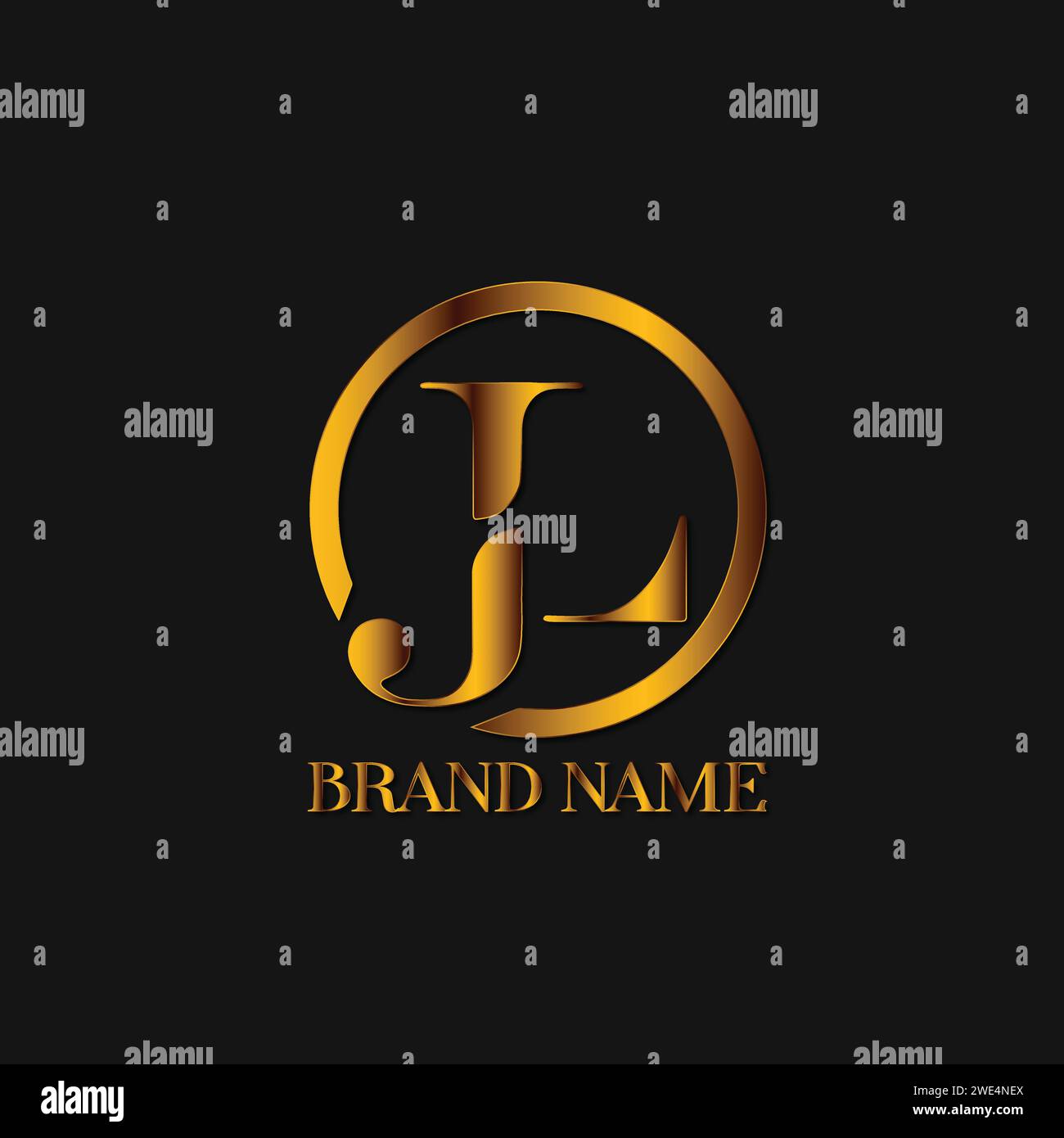 L shape border hi-res stock photography and images - Alamy