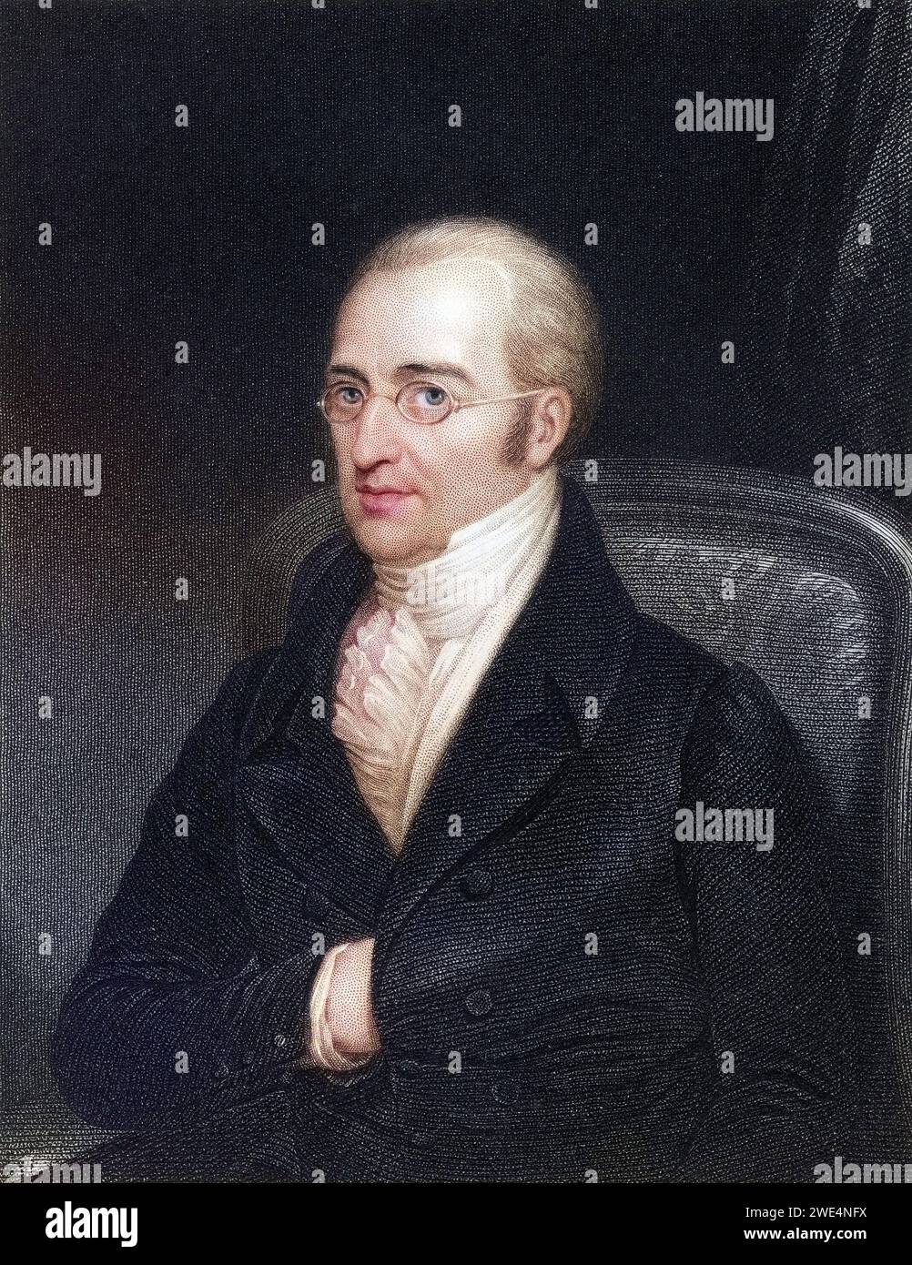 John Cooke 1756-1838 englischer Arzt, Mediziner, Historisch, digital ...