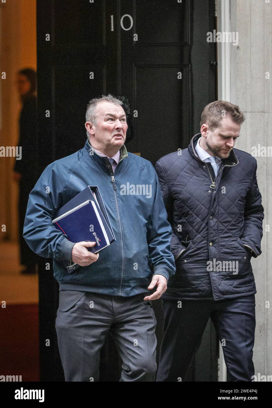 London, UK. 23rd Jan, 2024. Simon Hart, MP, Parliamentary Secretary to ...