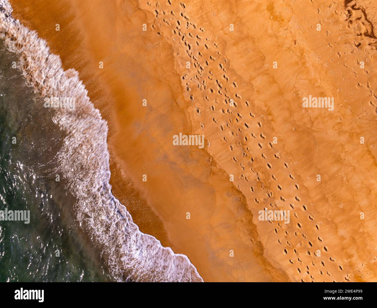 Amazing Top view dark sea beach landscape background,Summer sea waves ...