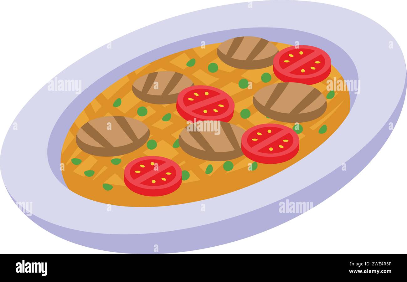 Food italian pesto icon isometric vector. Creation cooking. Aged fruit ...