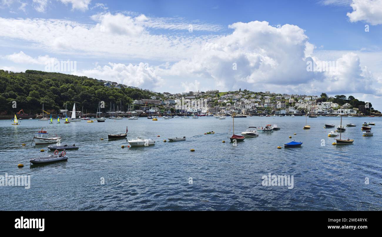 Fowey in Cornwall, UK Stock Photo - Alamy