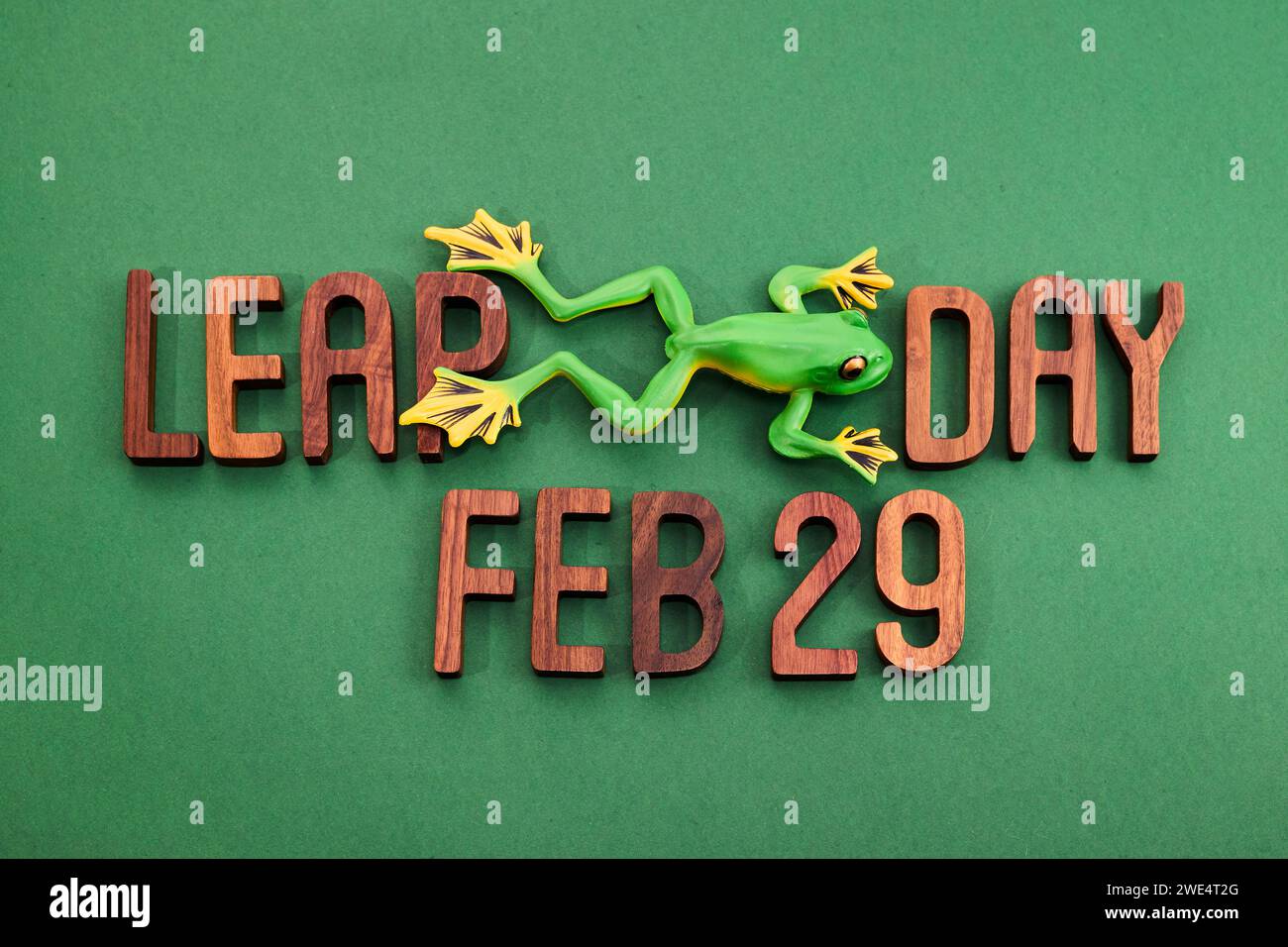 Leap day. Concept for date 29 month February Stock Photo - Alamy