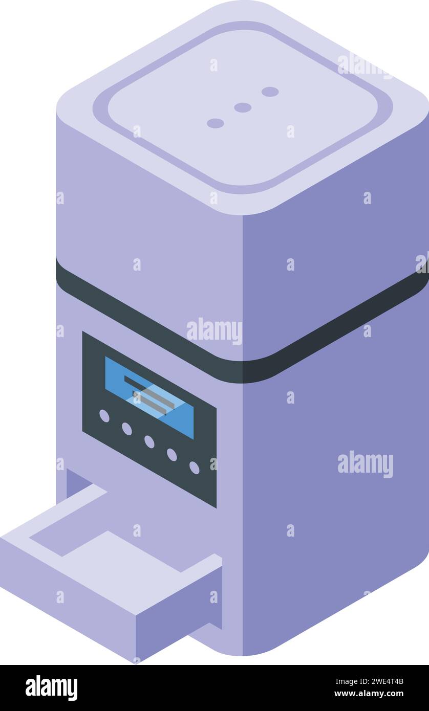 Electronic microchip reader Stock Vector Images - Alamy