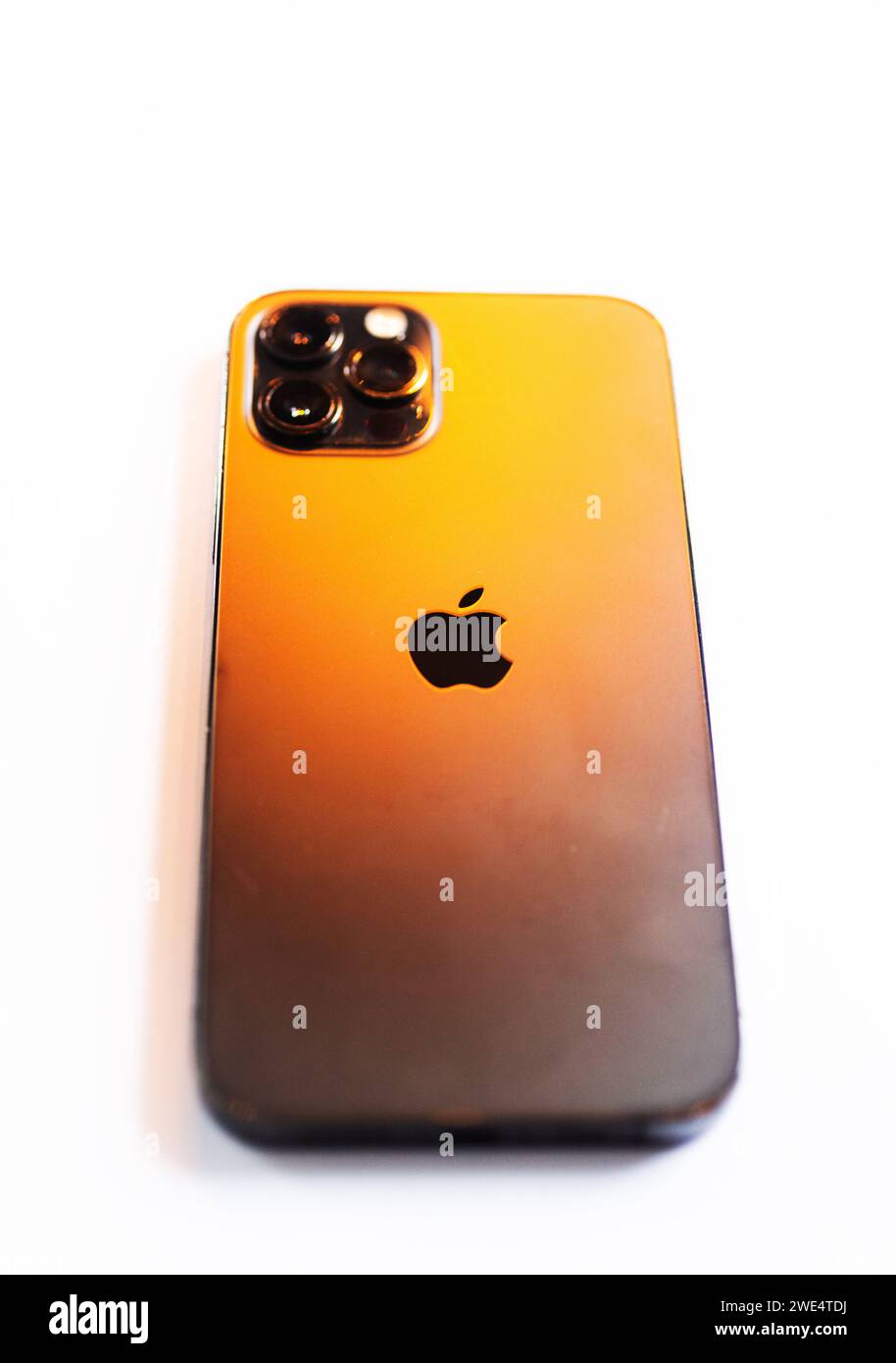 New apple iphone 12 Cut Out Stock Images & Pictures - Alamy