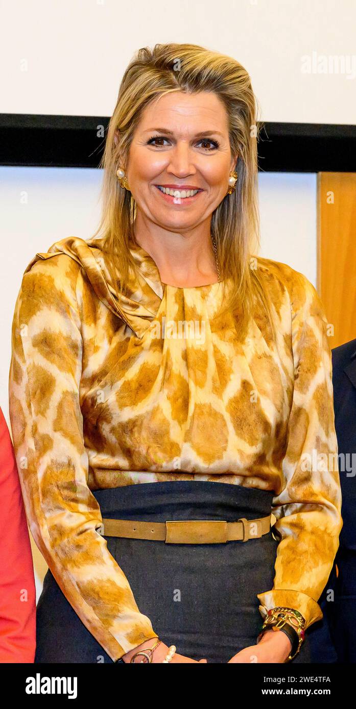 Queen Maxima of The Netherlands at the VieCuri Medisch Centrum in Venlo ...