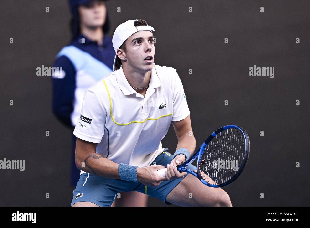 Arthur Cazaux of France during the Australian Open 2024, Grand Slam ...