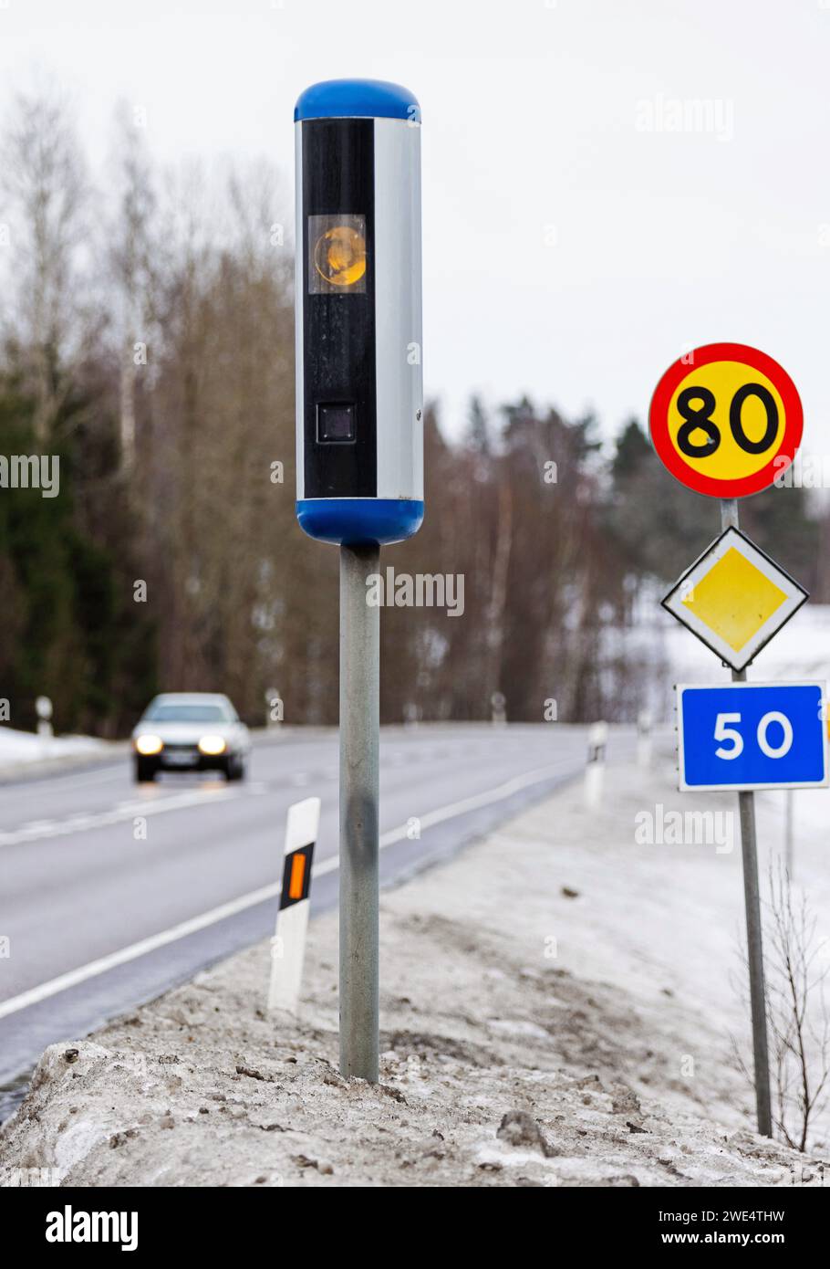 Speed cameras sweden hi-res stock photography and images - Alamy