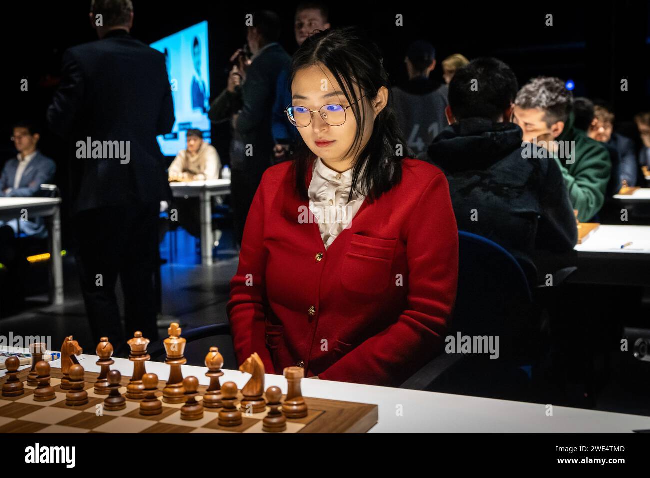 Tatasteelchess tournament hi-res stock photography and images - Alamy