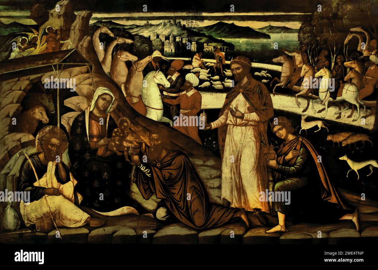 Adoration of the magi by permeniatis ioannis hi-res stock photography ...