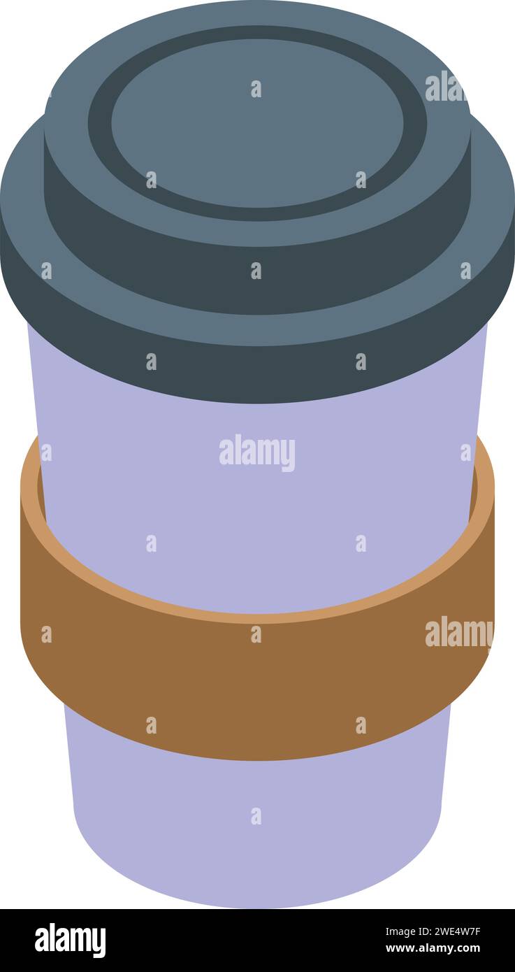 Cardboard cup carrier design Stock Vector Images - Alamy